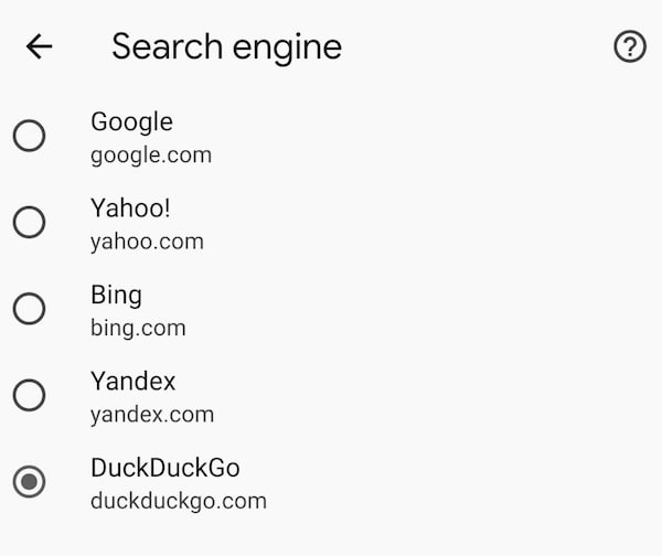 How to change your default search engine in Google Chrome - DuckDuckGo Help Pages