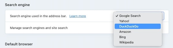 How to change your default search engine in Opera - DuckDuckGo Help Pages