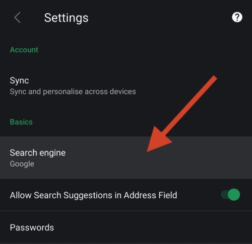 How to change your default search engine in Vivaldi - DuckDuckGo Help Pages